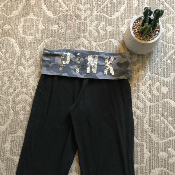 PINK Victoria's Secret | Pants & Jumpsuits | Victorias Secret Yoga ...
